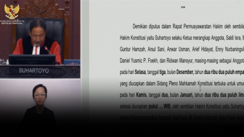 MK Resmi Hapus Aturan Soal Ambang Batas Pencalonan Presiden 20 Persen : Okezone Video