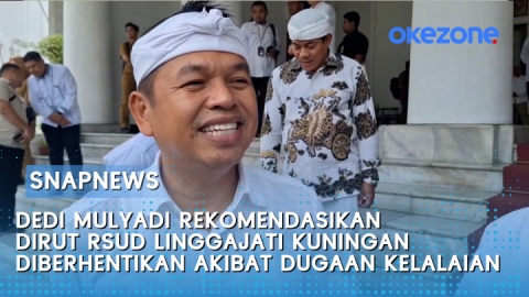 Dedi Mulyadi Rekomendasikan Dirut RSUD Linggajati Kuningan Diberhentikan akibat Dugaan Kelalaian ...