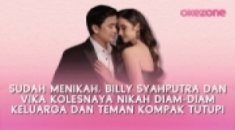 Sudah Menikah, Billy Syahputra dan Vika Kolesnaya Nikah Diam-diam. Keluarga dan Teman Kompak ...