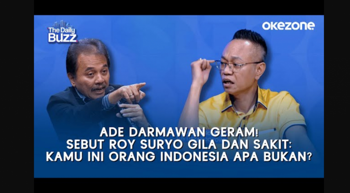 Geram! Ade Darmawan Sebut Roy Suryo Gila: Kamu Indonesia Apa Bukan?